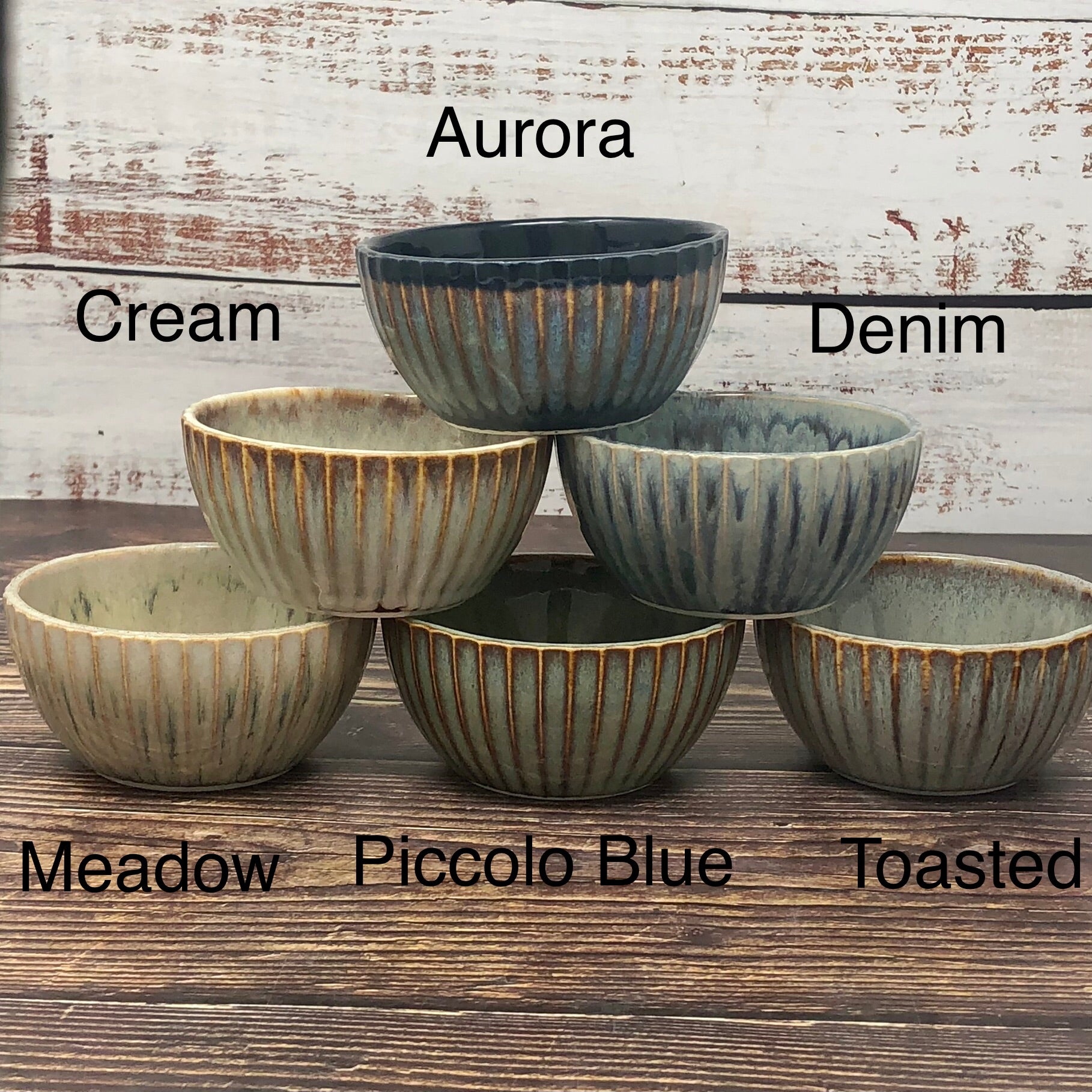 Bowls - Fluted - Small – Clayton Pottery